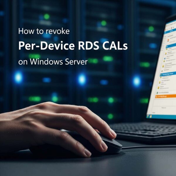 How to Revoke Per-Device RDS CALs on Windows Server
